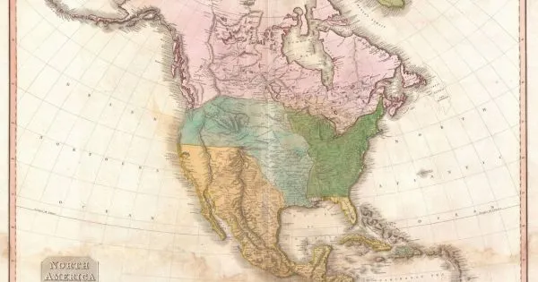 North America Map Poster | Arthipo