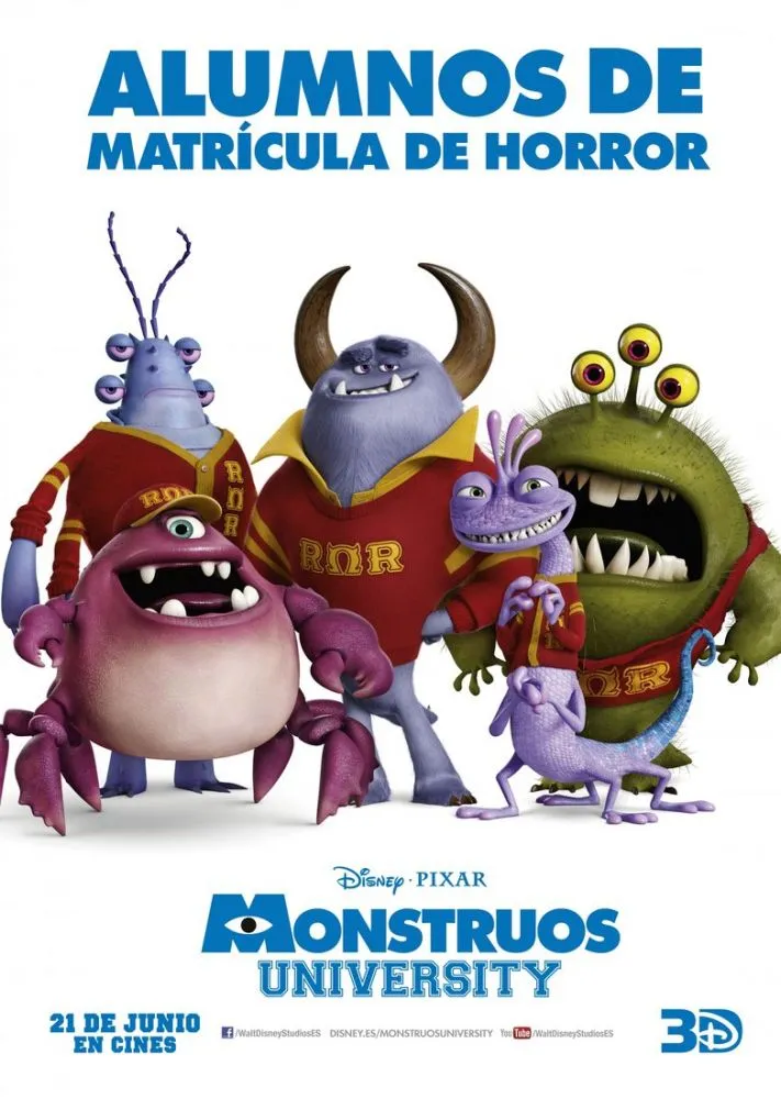 Monster University Poster Nieuwe Monsters University Posters