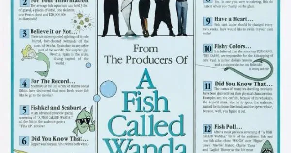A Fish Called Wanda Movie Poster | Arthipo