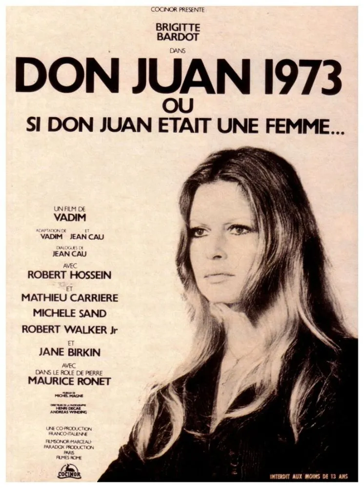 Brigitte Bardot Jane Birkin In Don Juan Or If Don Juan Were A Woman
