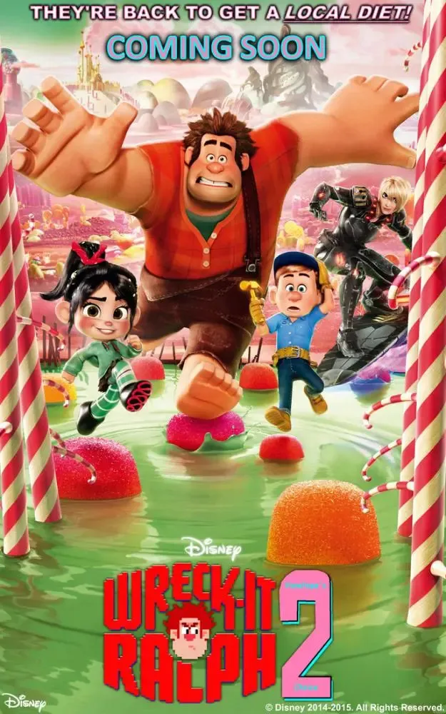 Wreck It Ralph Movie Poster English