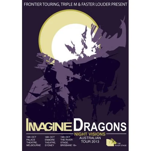 Imagine Dragons Poster 4 Poster | Arthipo