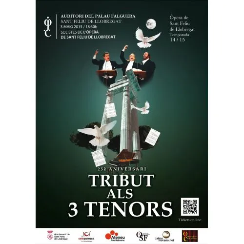 The Three Tenors Opera Poster | Arthipo