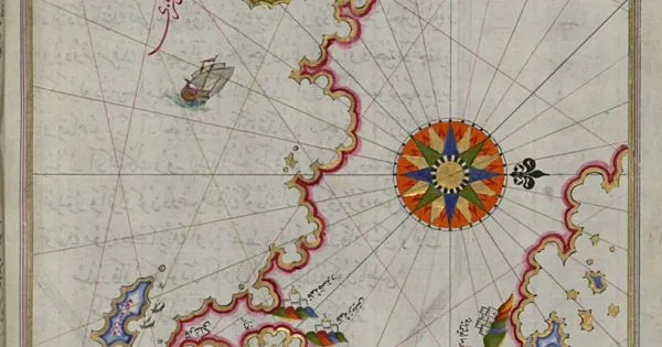 Piri Reis Argolikos Map Poster | Arthipo