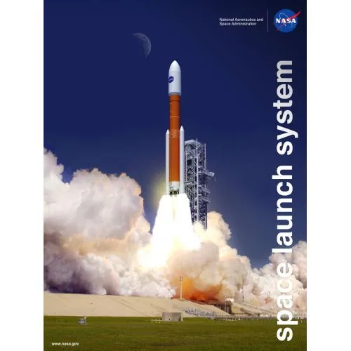 Space Launch System Scientific Poster 2 | Arthipo