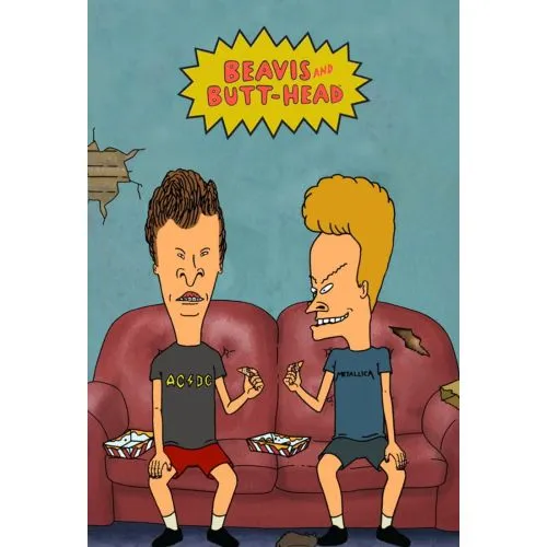 Beavis and Butt Head Poster | Arthipo