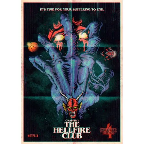 Stranger Things 4 Poster | Arthipo