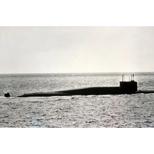 DeltaII Nuclear Powered Ballistic Missile Submarine Poster | Arthipo