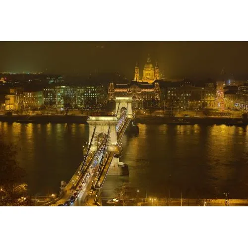 Chain Bridge Budapest Poster 2 Poster | Arthipo
