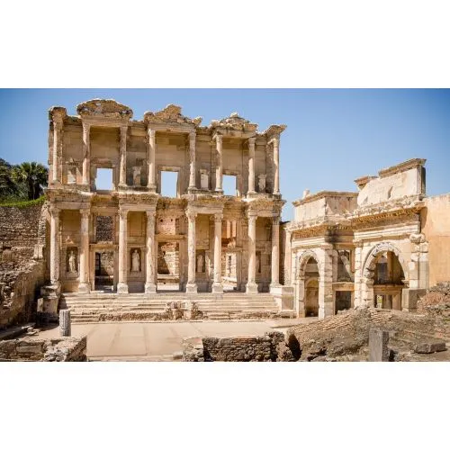 Library Of Celsus Poster | Arthipo