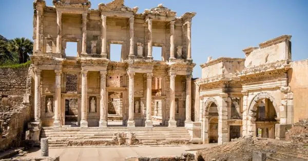 Library Of Celsus Poster | Arthipo