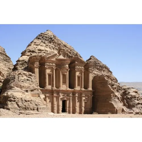 The Monastery Petra Jordan Poster | Arthipo